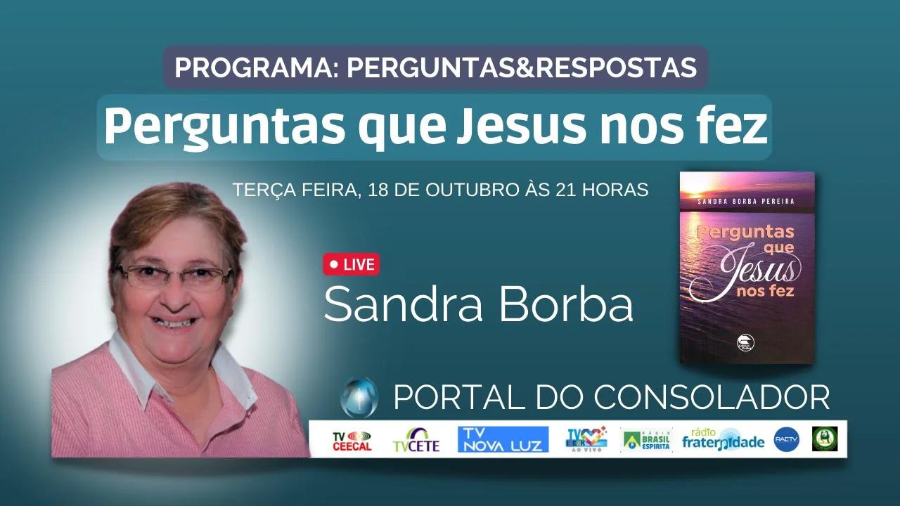 PERGUNTAS QUE JESUS NOS FEZ - SANDRA BORBA