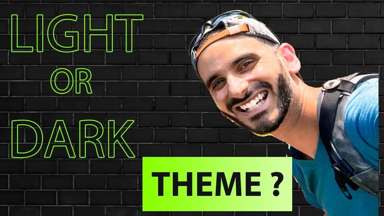 Customising your NextJS application with light and dark mode Customising your NextJS application with light and dark mode