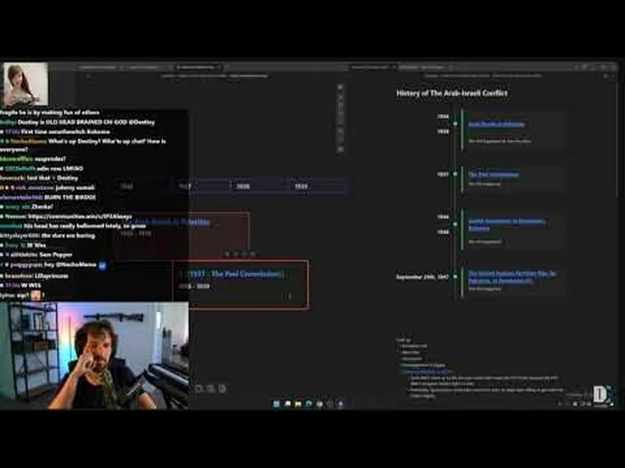 Destiny Bans IP2 Streamers from his Kick Show