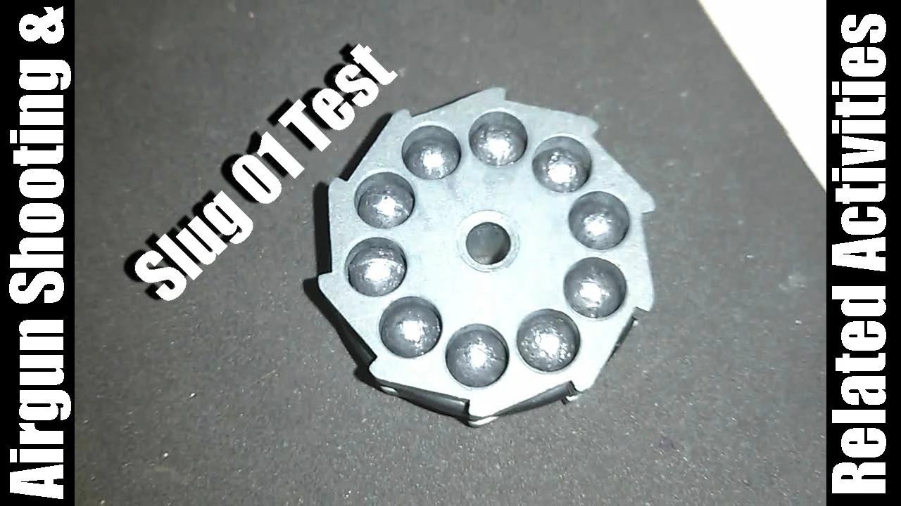 Slug 01 Muzzle Velocity and Grouping Homemade Slugs Experiment 01 ...
