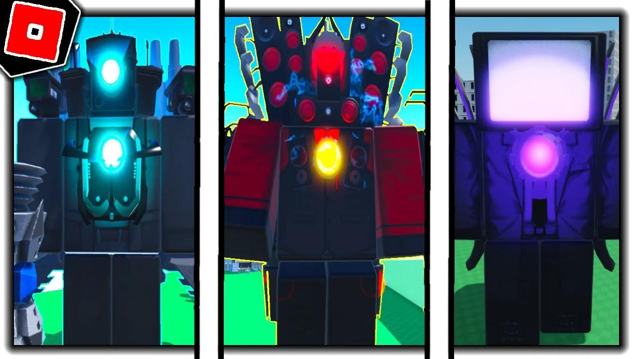 How to get ALL 3 TITAN BADGES in CAMERAMAN VS SKIBI TOILET - Roblox