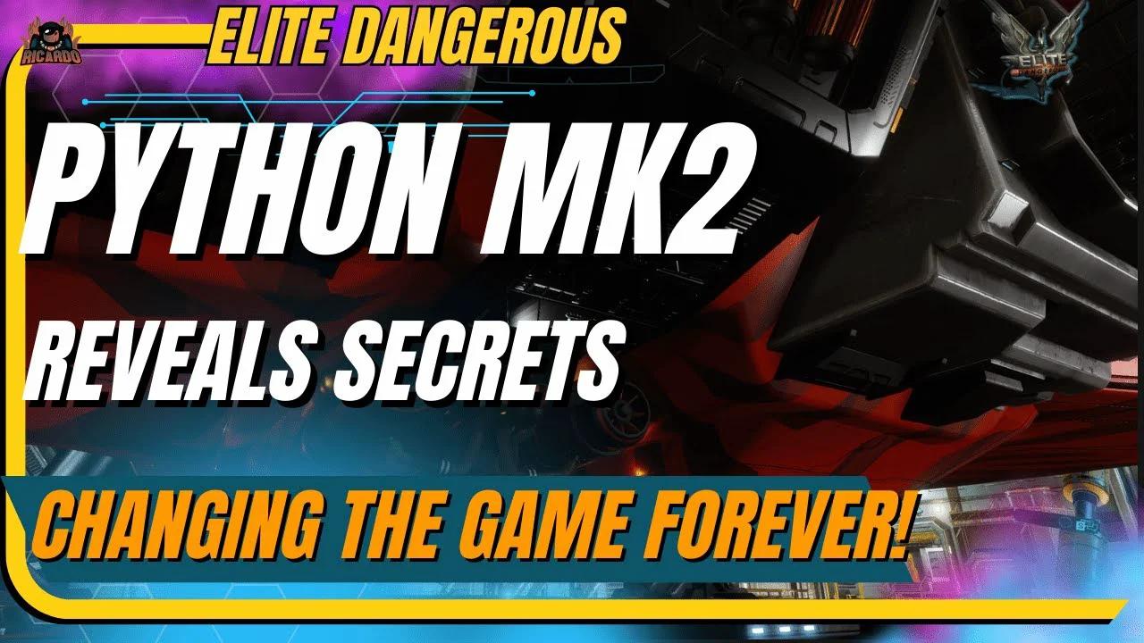 Early Access Python Mk II reveals secrets - Elite Dangerous