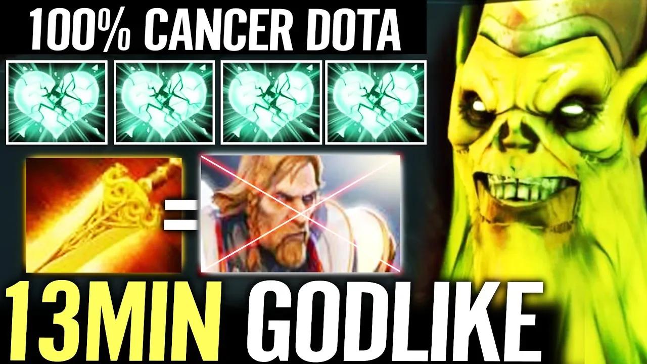 🔥 Necrophos CANCER MID IS BACK — Radiance 13min GODLIKE 200+ DPS Carry Dota 2 Pro
