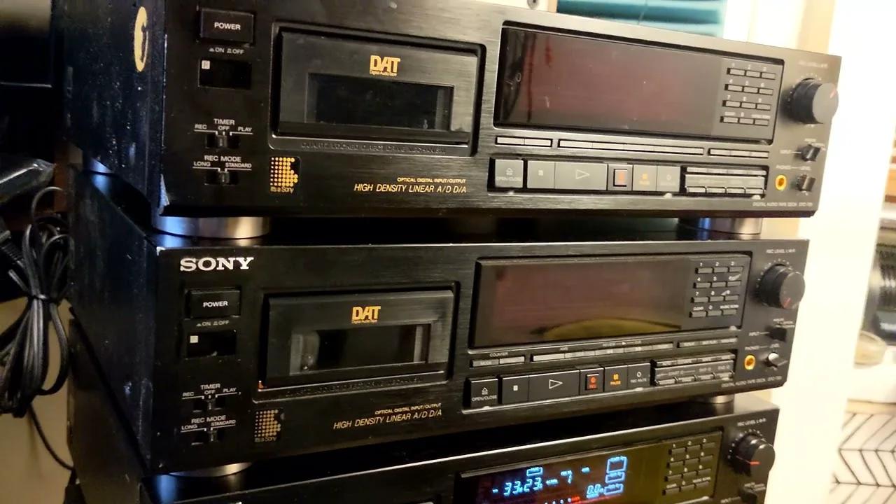 Sony DTC-700 - Heavy Vintage Digital Audio Tape Recorder(s)