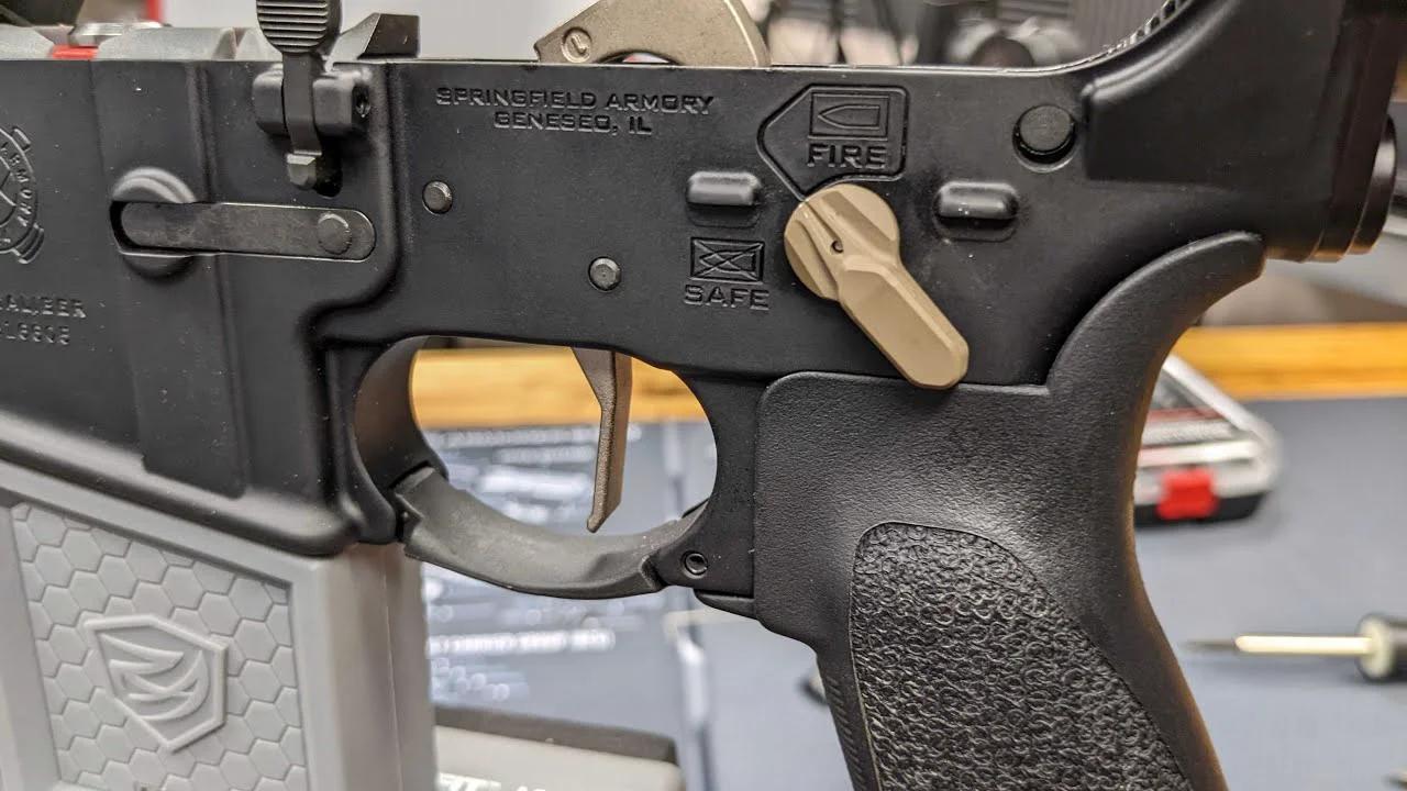 Radian Talon short throw safety selector install on your AR-15. Tricky ...