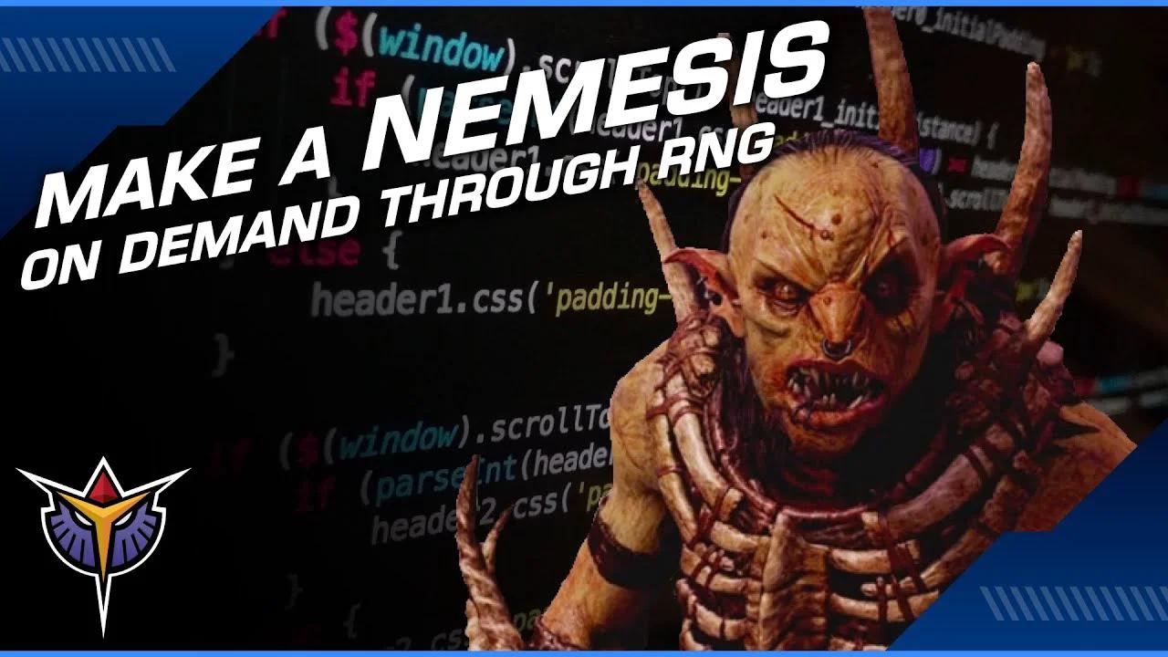 Patreon Preview & How Tabletop Inspired the Nemesis System | Midnight ...