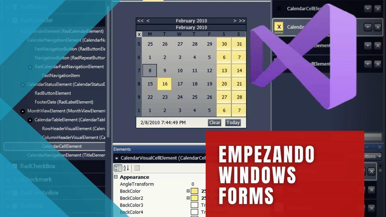 Windows Forms C# TUTORIAL 🖥️ ( Visual Studio 2019 )