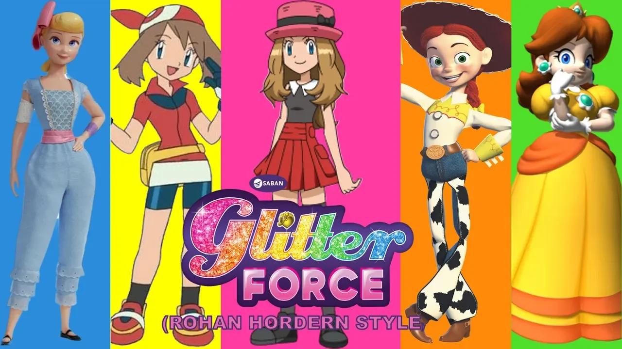Glitter Force (Rohan Hordern style) Cast Video