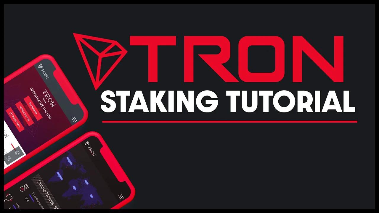 Tron (TRX) Staking Tutorial