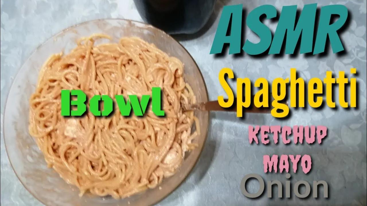 ASMR Eating Spaghetti #2 (Pasta) Bowl