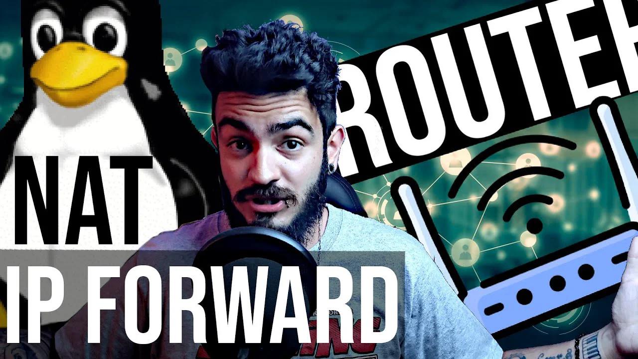 🔥como hacer TU PROPIO ROUTER 🐧NAT + IP forward en Linux
