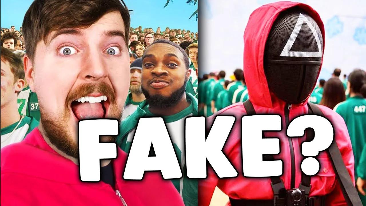 Did MrBeast FAKE His Squid Game?