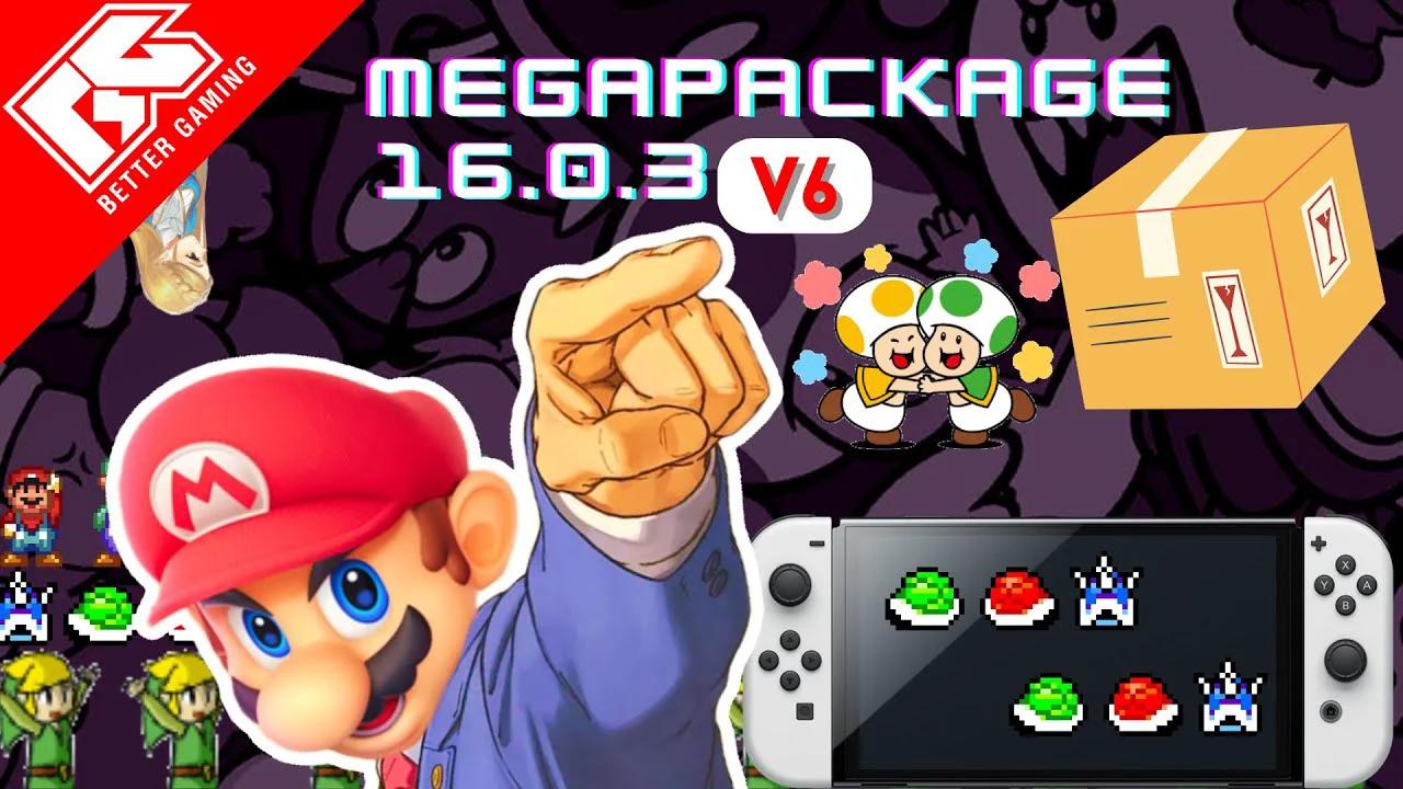 Switch Mega Package 16.0.3 V6 on SWITCH + How to Install Themes! [2023]