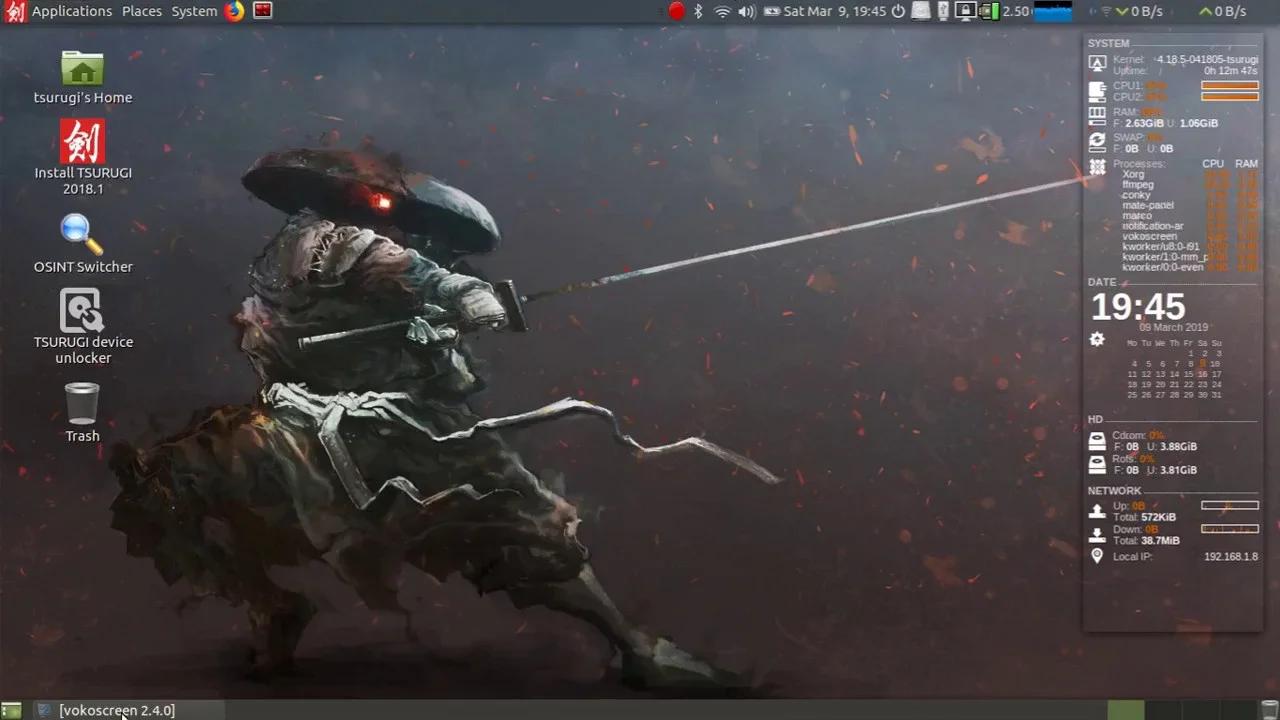 Tsurugi Linux 2018 Review all tools Digital Forensics, #Osint and malware analysis distro