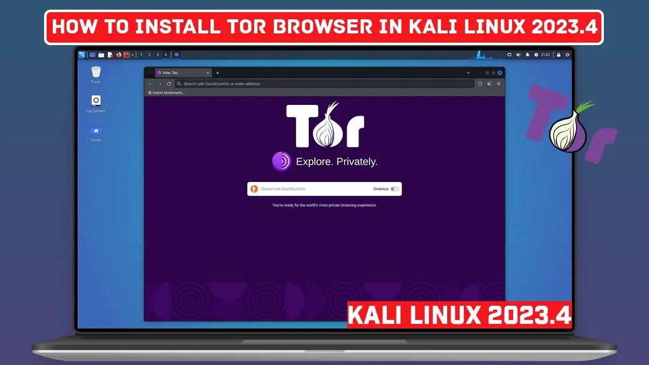 How to Install Tor Browser on Kali Linux | Kali Linux 2023.4 How to Install Tor Browser on Kali Linux | Kali Linux 2023.4