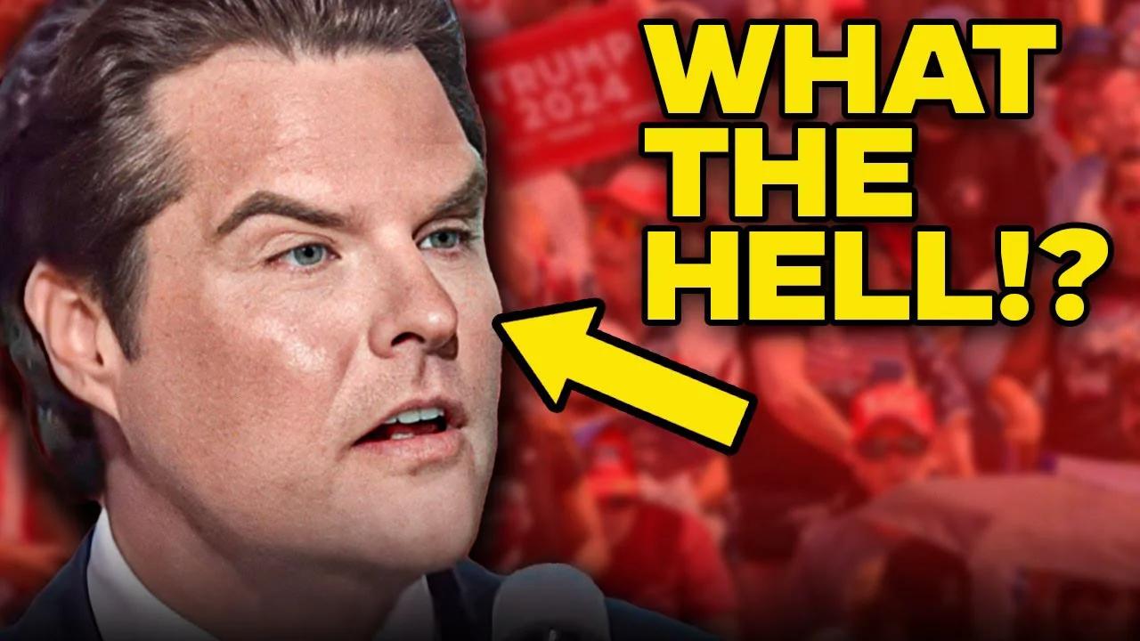 Matt Gaetz Upstages Trump By Disfiguring His Own Face At RNC Convention