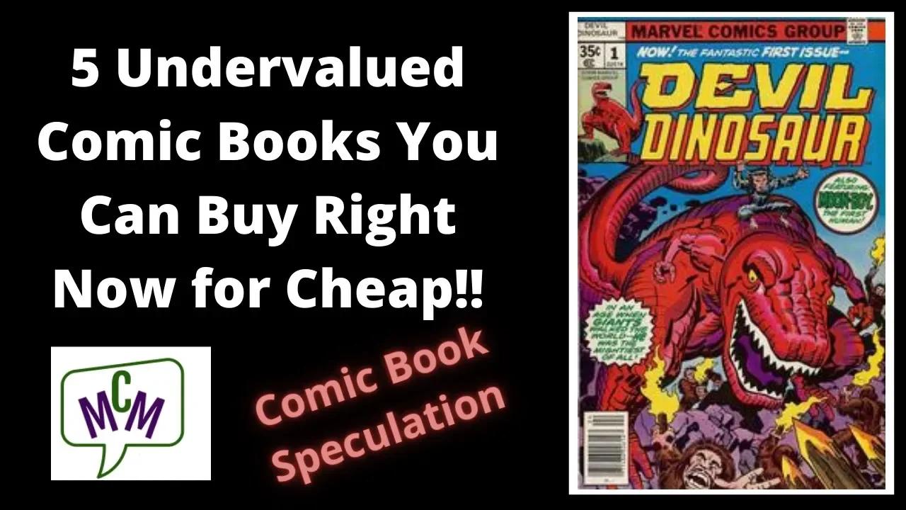 Comic Spec with 5 Undervalued Comic Books that are still CHEAP!! July ...