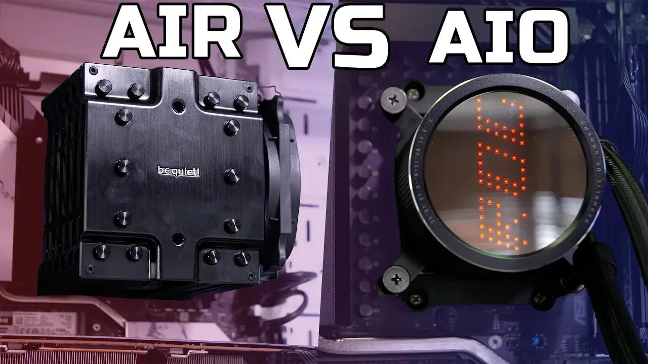 Air Cooler vs AIO Liquid Cooler - 240mm AIO vs Dark Rock Pro 4