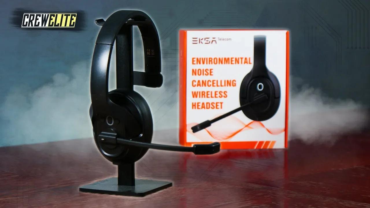 ESKA H1: Wireless Bluetooth Noise-Canceling Headset W/ Microphone ...