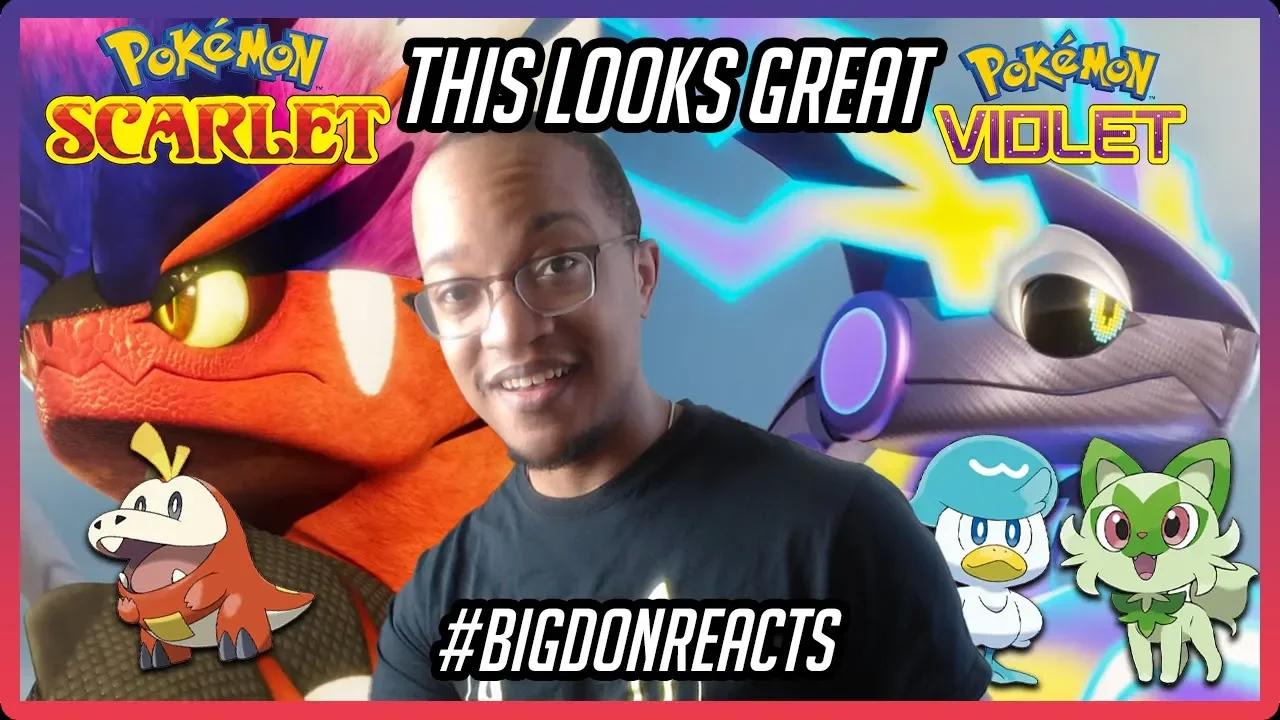 Pokemon Scarlet and Violet looks AMAZING! #Reaction #PokemonScarlet # ...