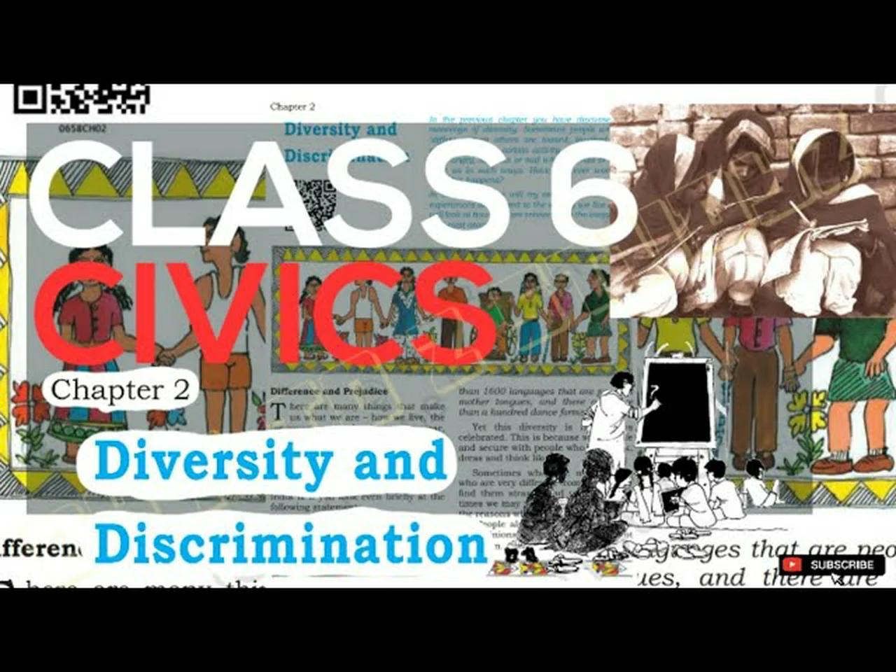 Diversity and Discrimination | Class 6 CIVICS Chapter 2 | Question ...