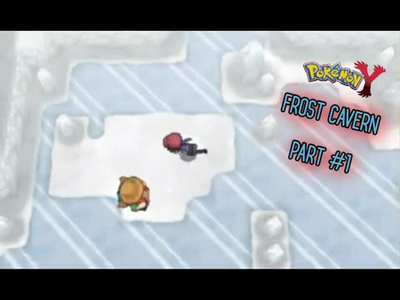 Pokemon Y episode 17 - Exploring "Frost Cavern" (Part #1)