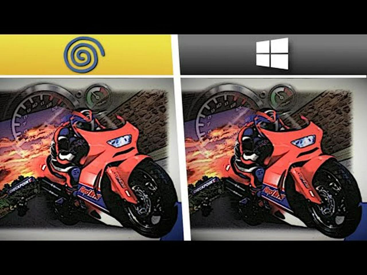 Comparison of three games in one video | Dreamcast vs Windows pc ...