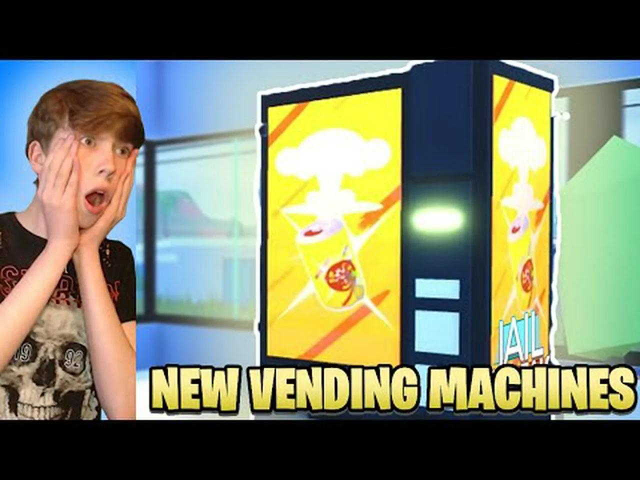 NEW VENDING MACHINE'S COMING TO ROBLOX JAILBREAK
