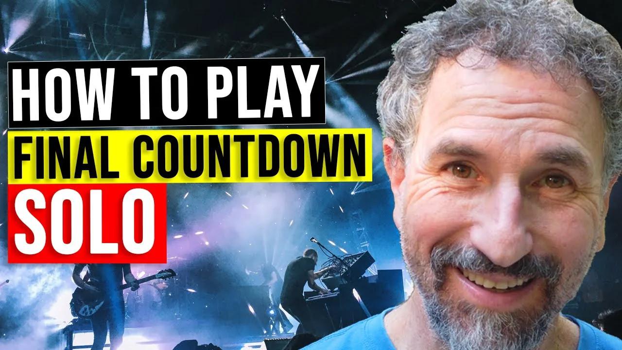 How to Play Final Countdown Solo