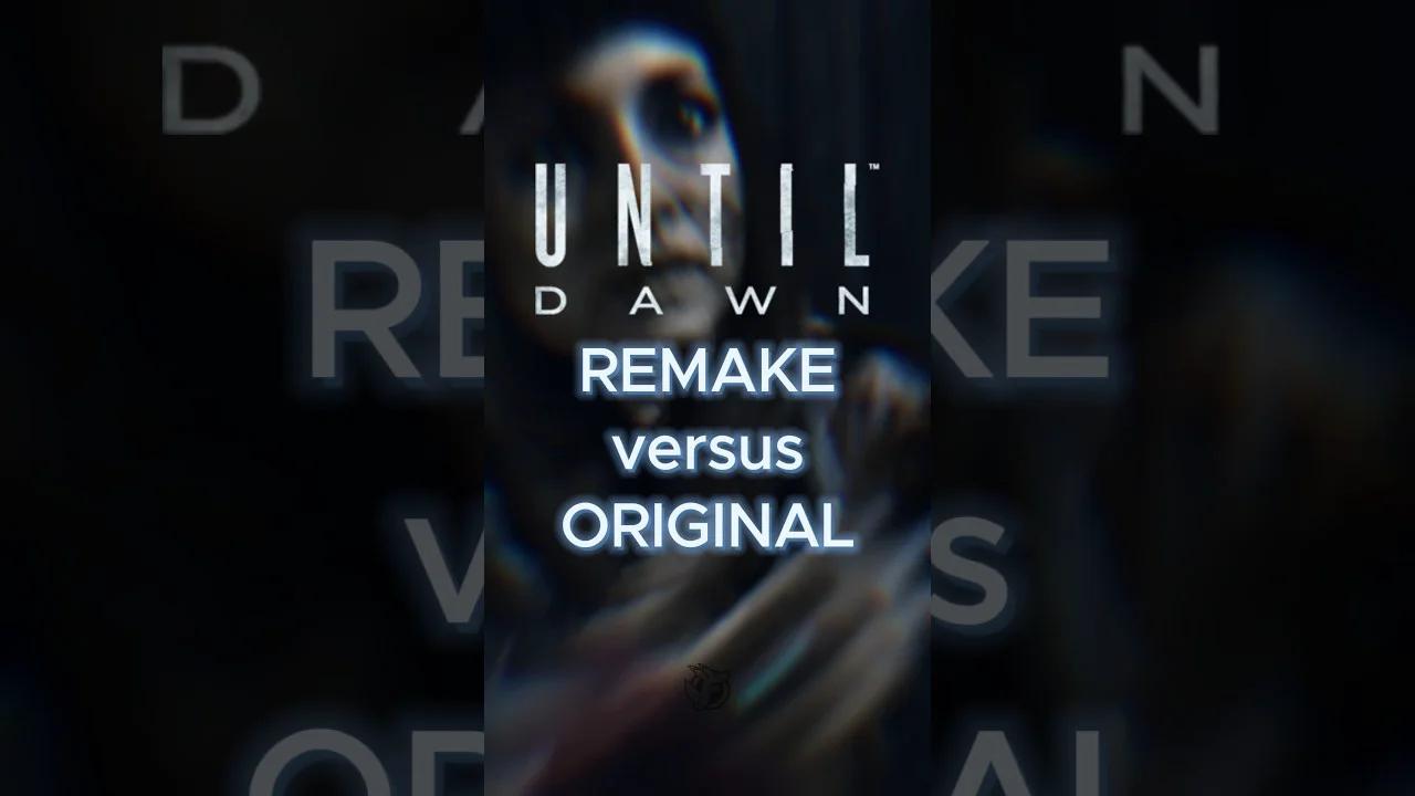 UNTIL DAWN - Remake versus Original COMPARISON 🔥
