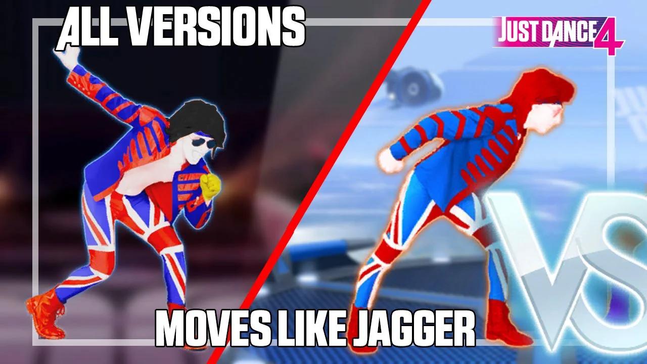 JUST DANCE COMPARISON - MOVES LIKE JAGGER [CLASSIC VS. BATTLE]