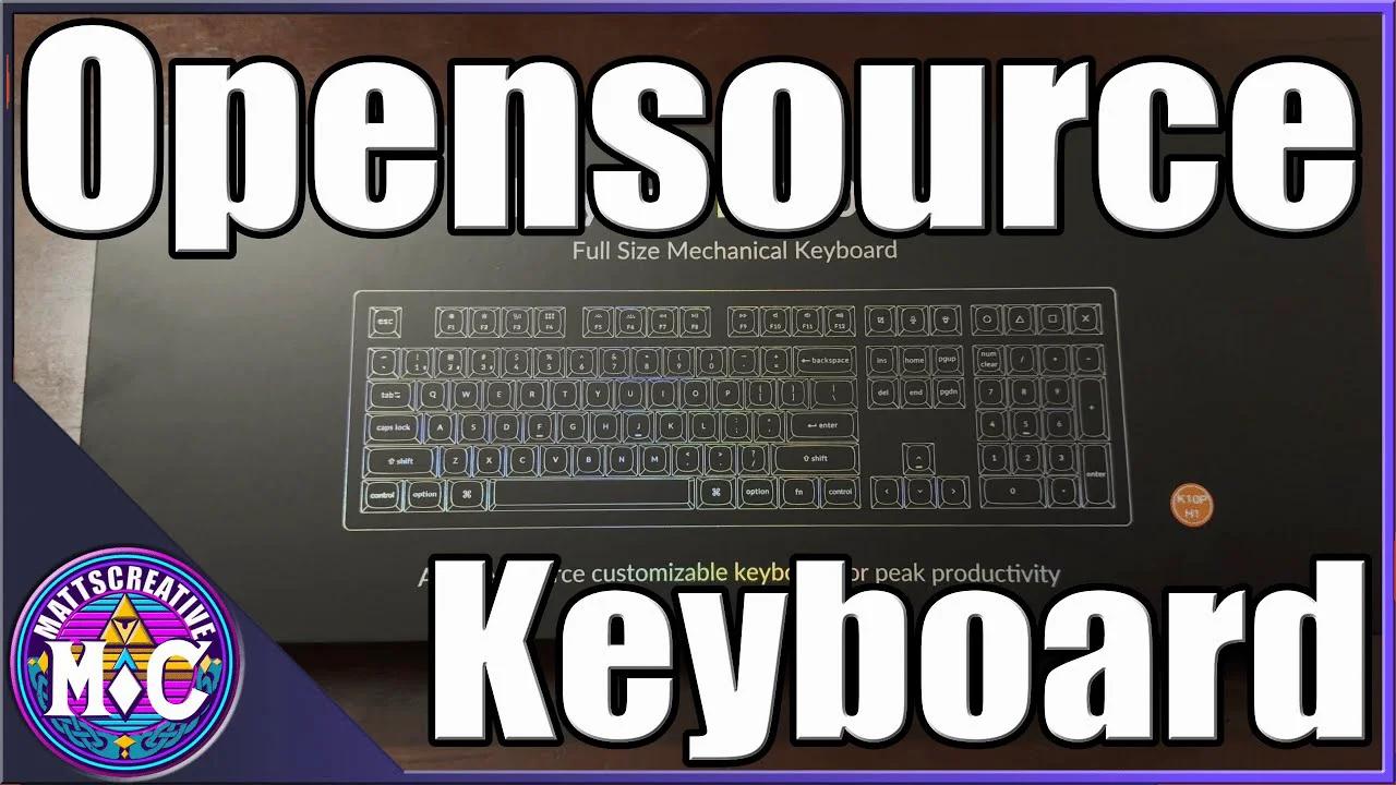 Unboxing the Keychron K10 Pro BT/Wired Mechanical Keyboard