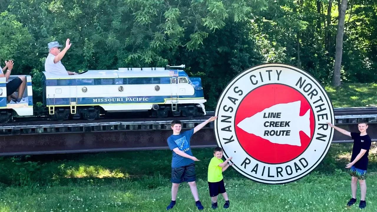 Frank Vaydick Park and KC Northern Miniature Railroad - Park Adventures