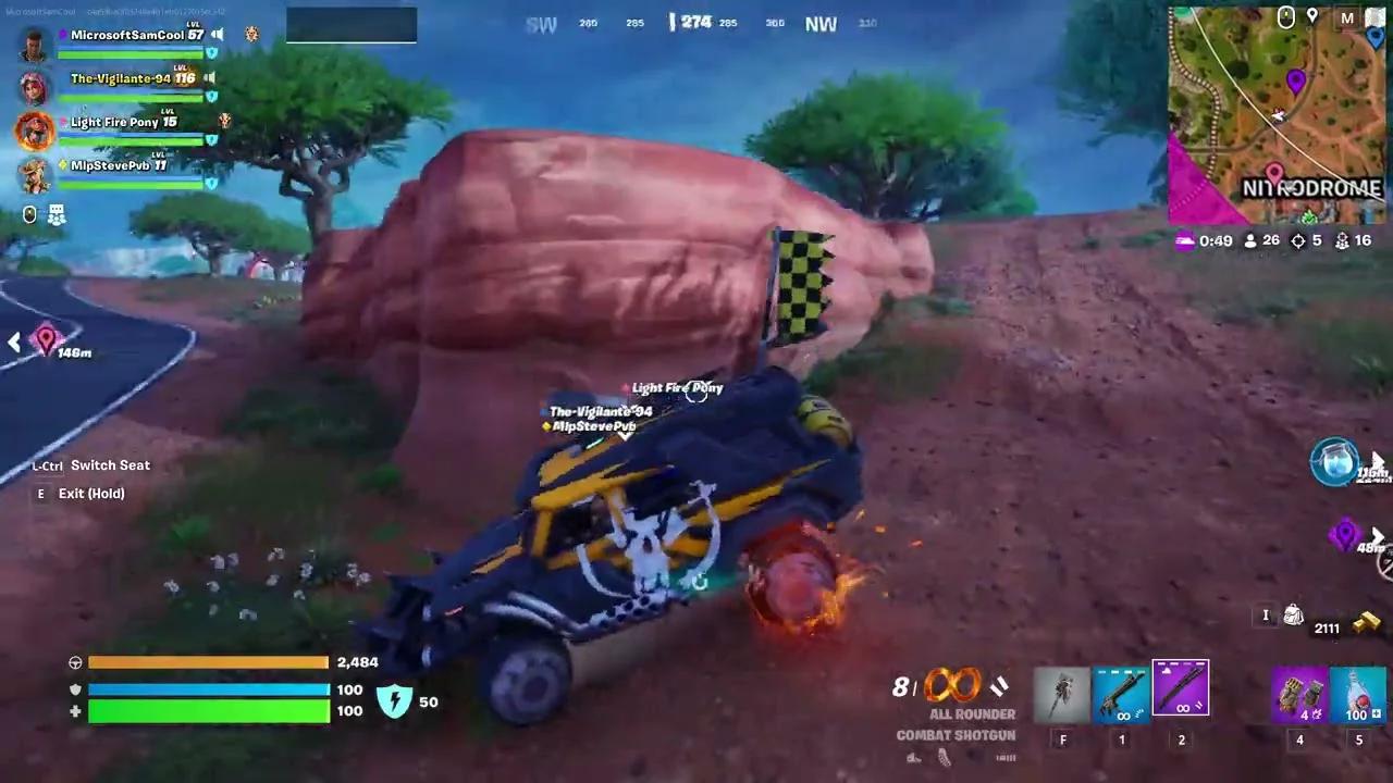 Fortnite Chapter 5 Season 3 as Rust with Light Fire, Vigilante94 and ...