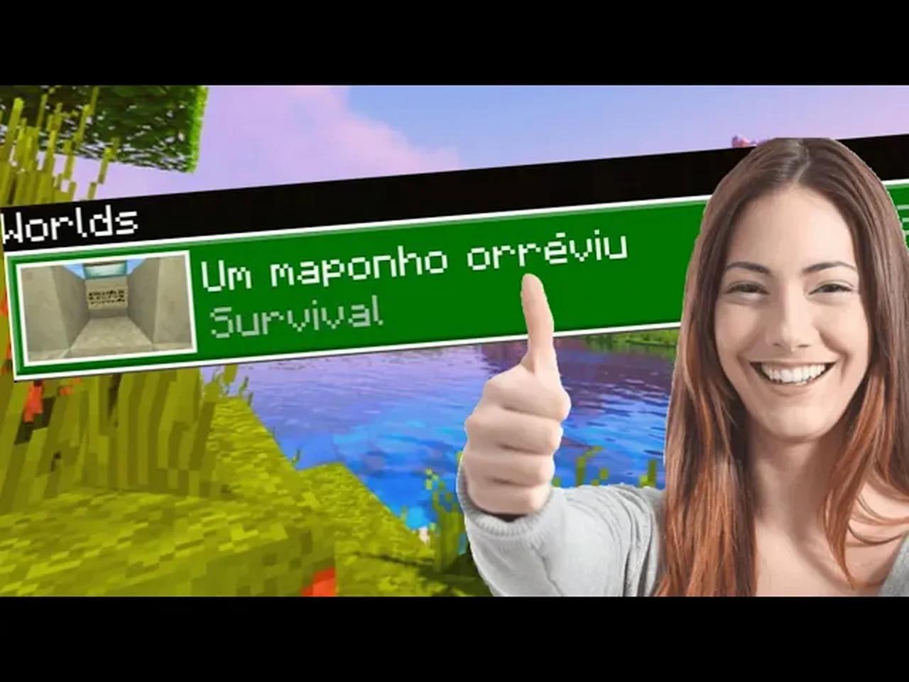 EU JOGUEI O PIOR MAPA DO MUNDO DO JAZZGHOST - MINECRAFT