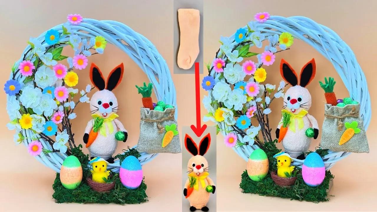 DIY Easter Ideas! Idei creative cu decoratiuni de Paste! Iepuras din ...