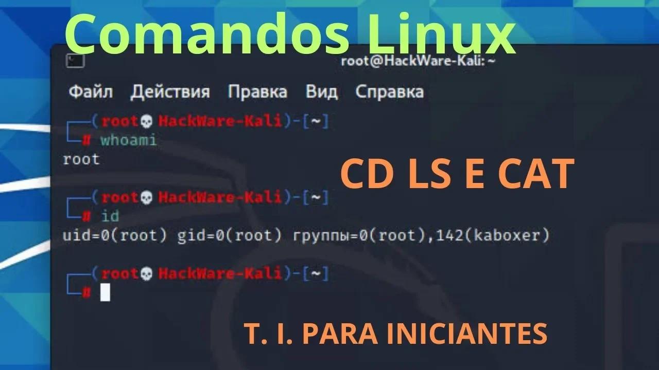 Segunda aula de comandos linux #linux_tutorial