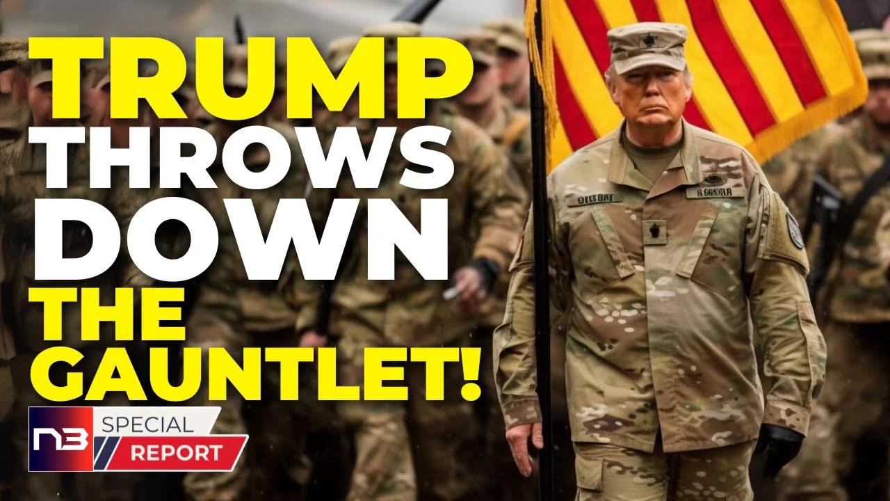 BOOM! Trump Throws Down Gauntlet!