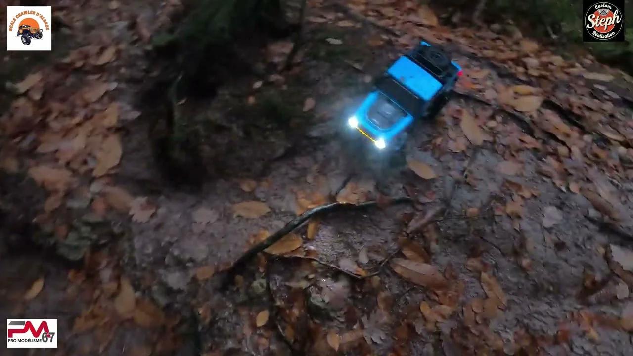 CROSS RC EMOX PLUIE NUIT FROID BOUE EAU DANS LA CAMERA ET LES ...