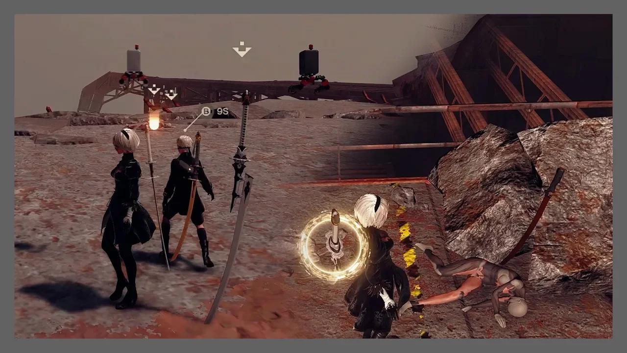 🌑Nier Automata #5 - Aprimoramento das Comunicações - Recordações da 11B