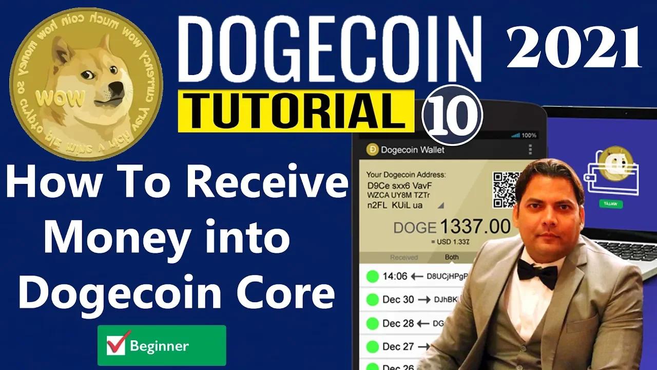 How To Receive Money in Dogechain Core Wallet | Best Cryptocurrency Wallets
