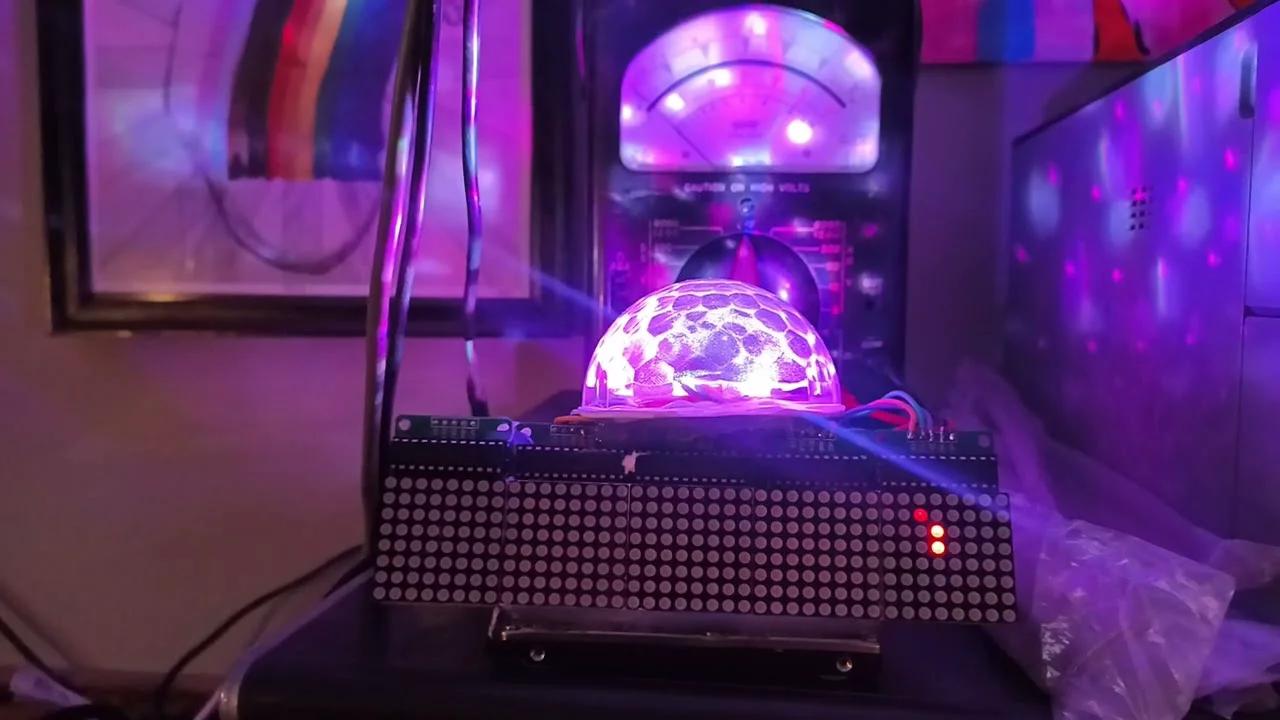 A Led Arduino Clock Date Temperature And Humidity Display 8270