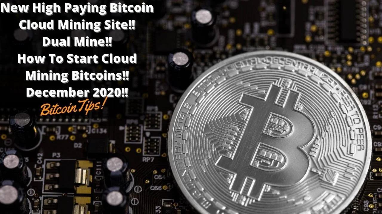 New High Paying Bitcoin Cloud Mining Site!! Dual Mine!! How To Cloud ...
