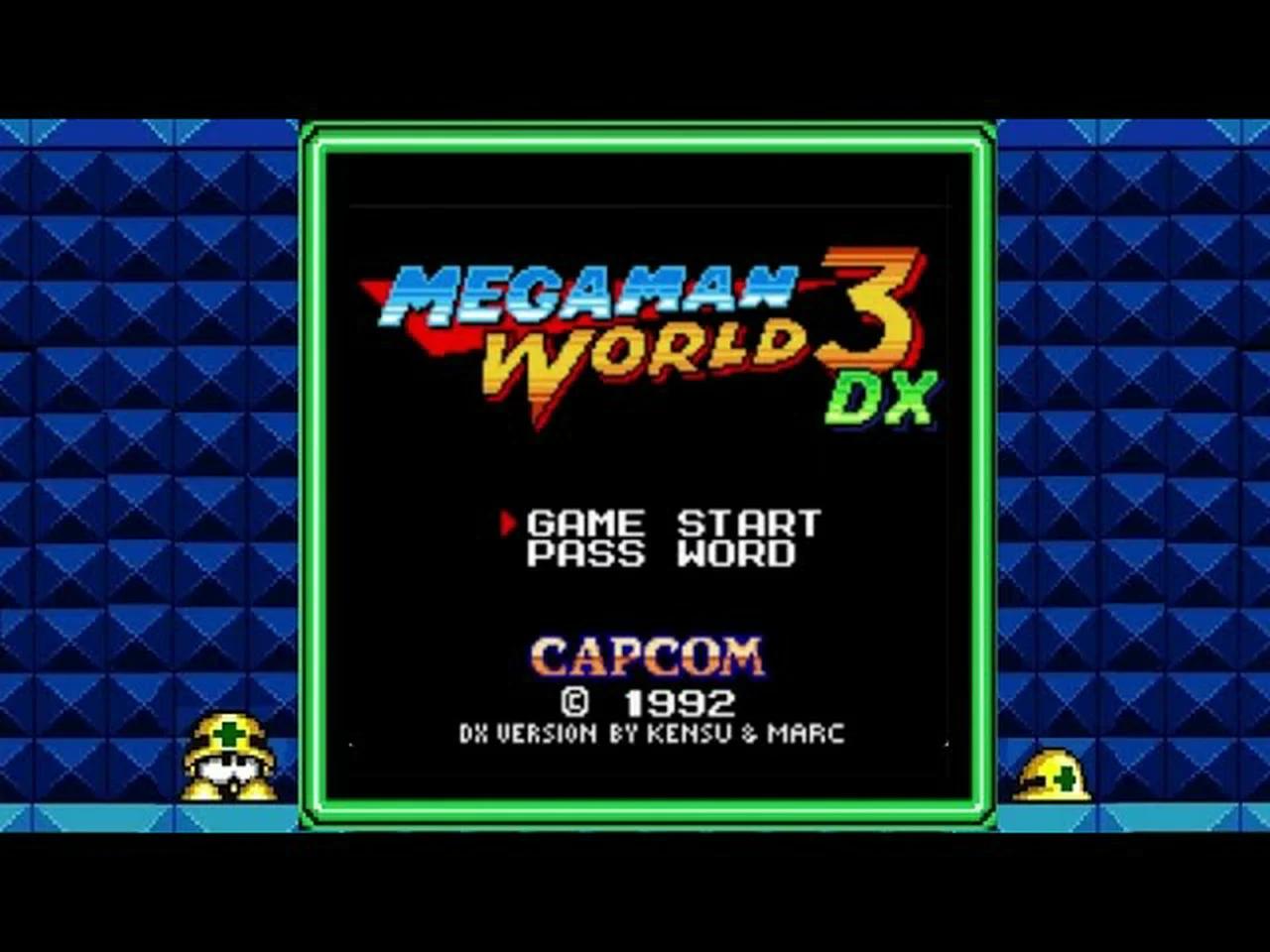 Mega Man World 3 DX Game Boy Color Hack Casual Playthrough