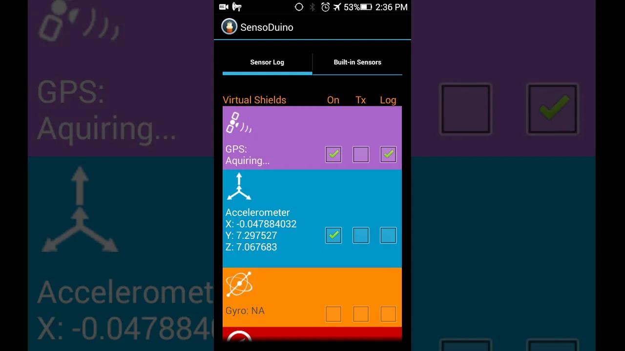 Sensoduino Application - Read All your Smartphone Sensors Data using ...