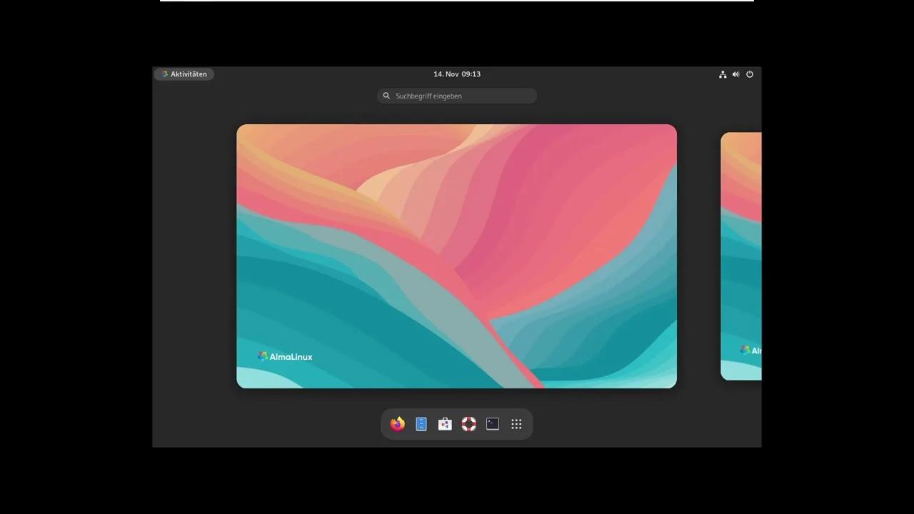Alma Linux OS 9.3 angeschaut