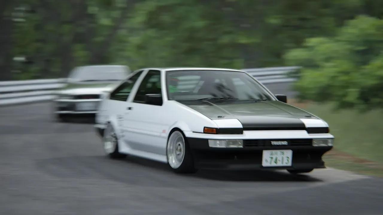AE86 VS R34