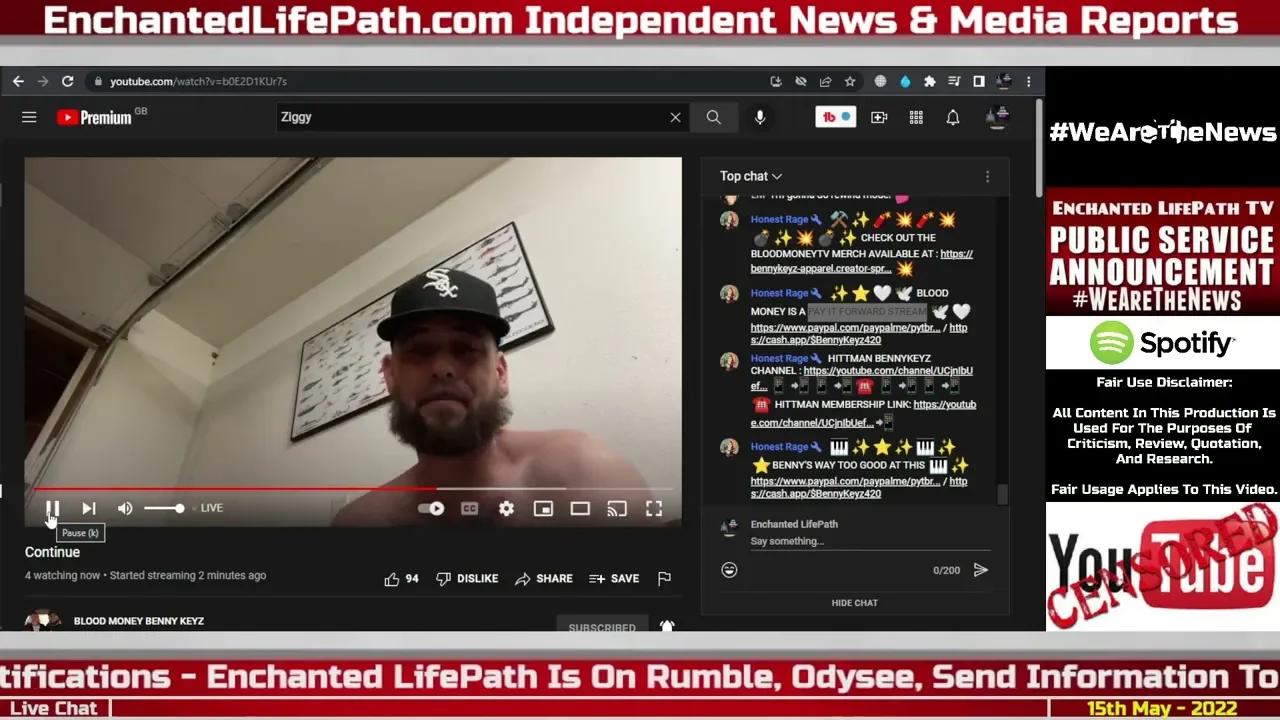 Benny Keyz Admits People May Fake Fight On YouTube - We All Know They Do And So Does He - BS Artists