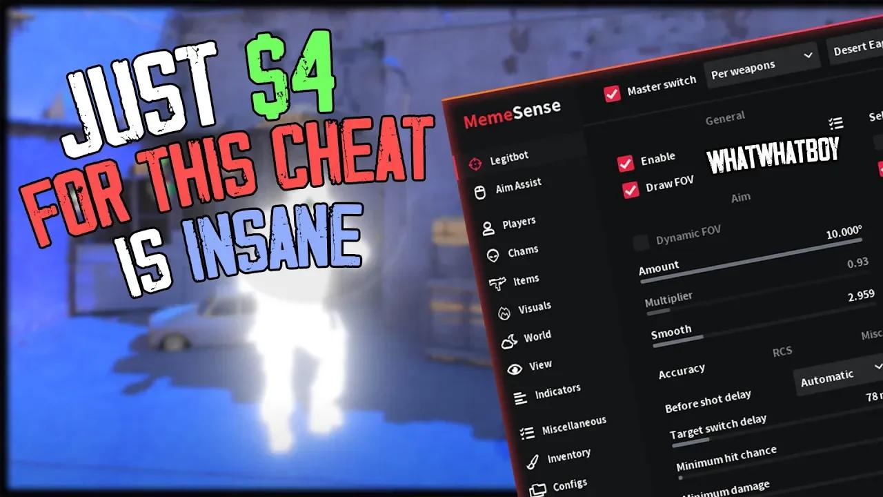 Simply The Best $4 CHEAT For CS2 | Memesense