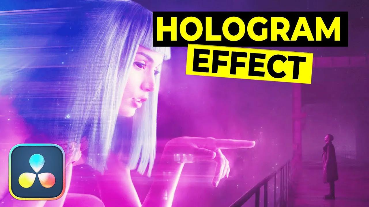 How To Make Hologram Effect In Davinci Resolve 18 Easy Tutorial